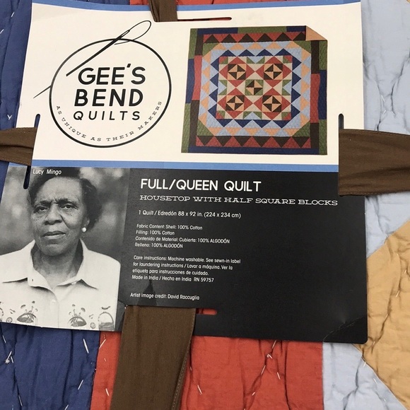 Gee’s Bend | Bedding | Gees Bend Lucy Mingo Fullqueen Quilt | Poshmark